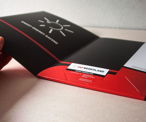 Presentatiemap laten ontwerpen - Mooijer Graphic